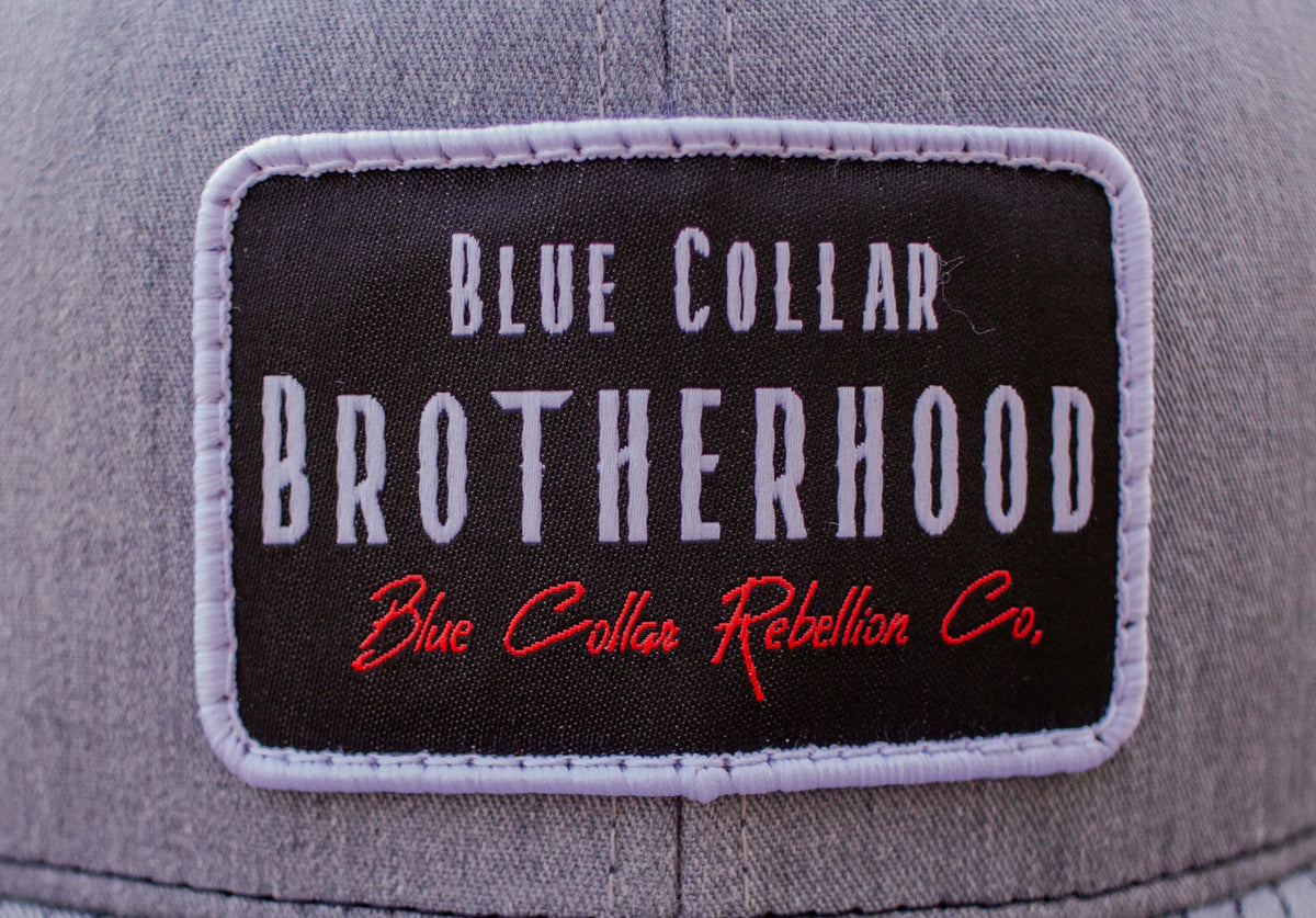 "Blue Collar Brotherhood" Patch Richardson 112 Hat – Blue Collar ...